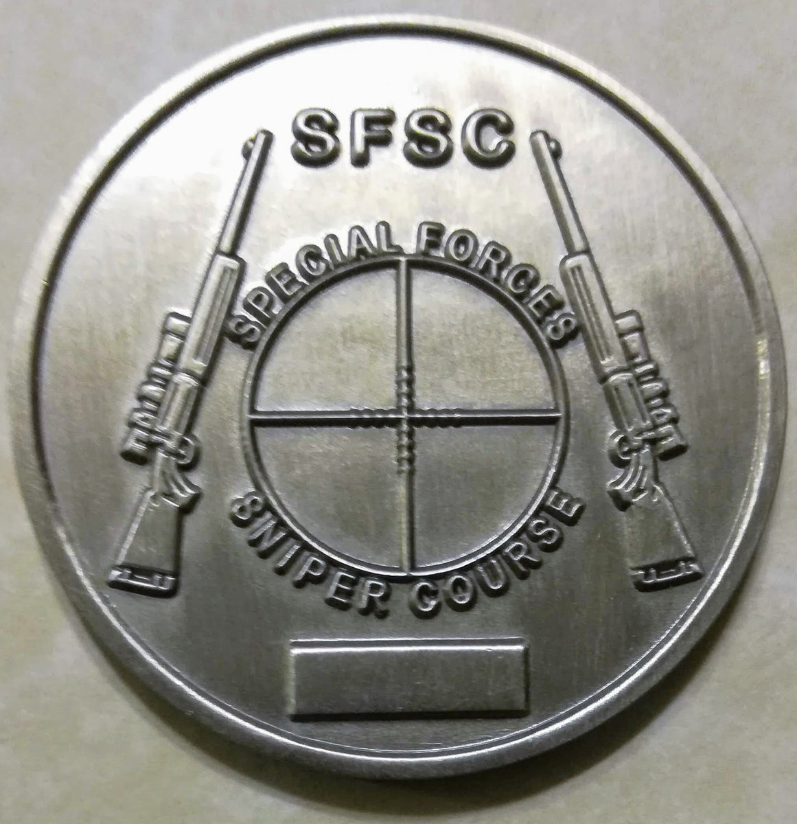 SFSC Special Forces Sniper Course Army Challenge Coin – Rolyat Military ...