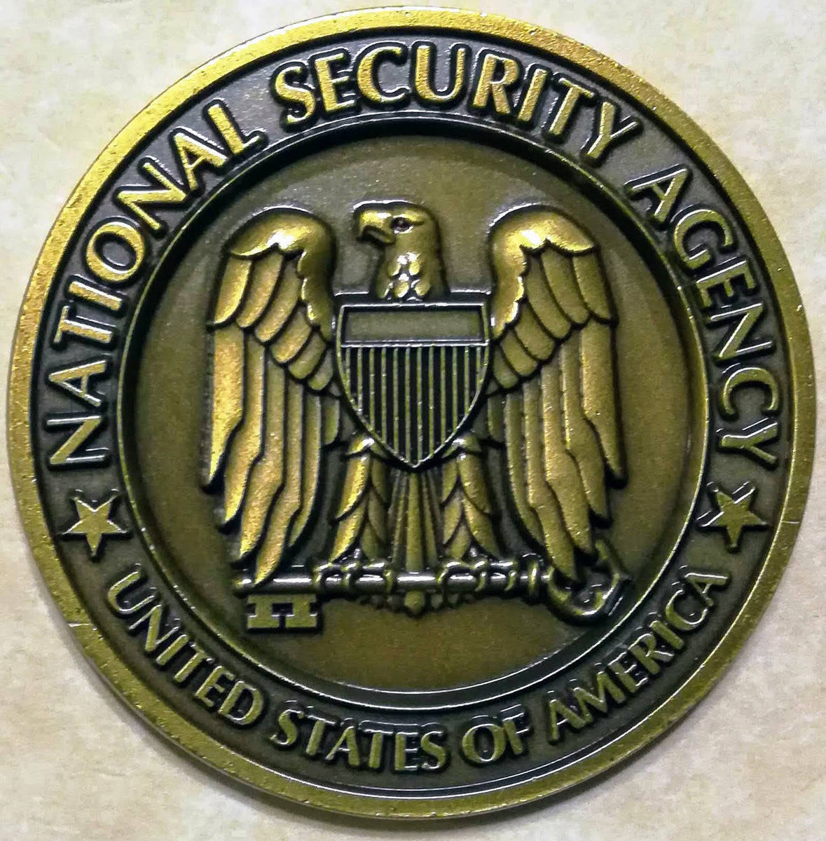 National Security Agency NSA C-130 A Reconnaissance Challenge Coin ...