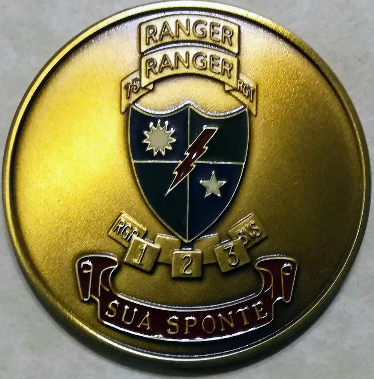 75th Ranger Regiment Haiti Army Challenge Coin – Rolyat Military Collectibles