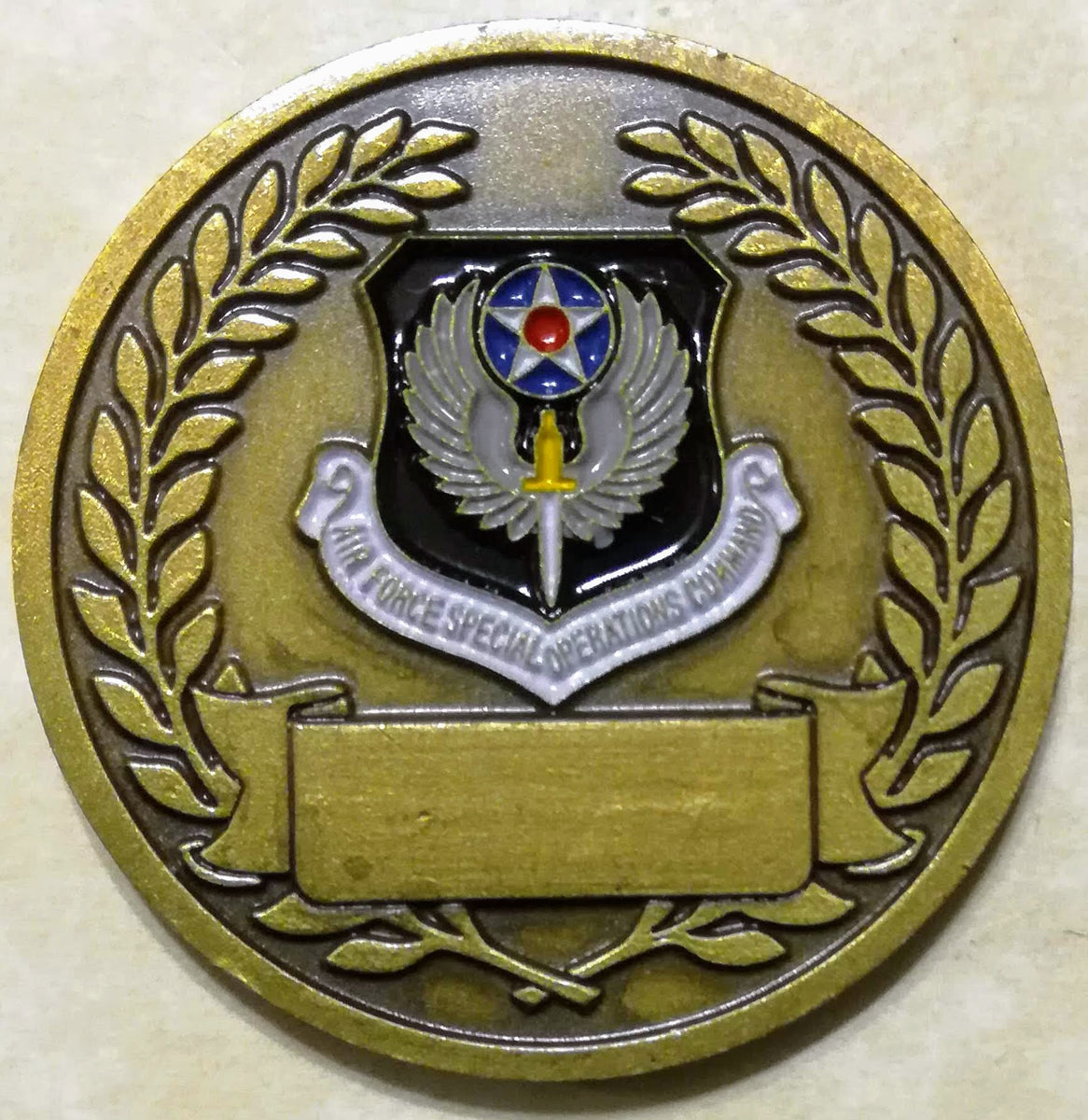 Air Force Special Operations Command AFSOC Operation Iraqi Freedom Cha ...