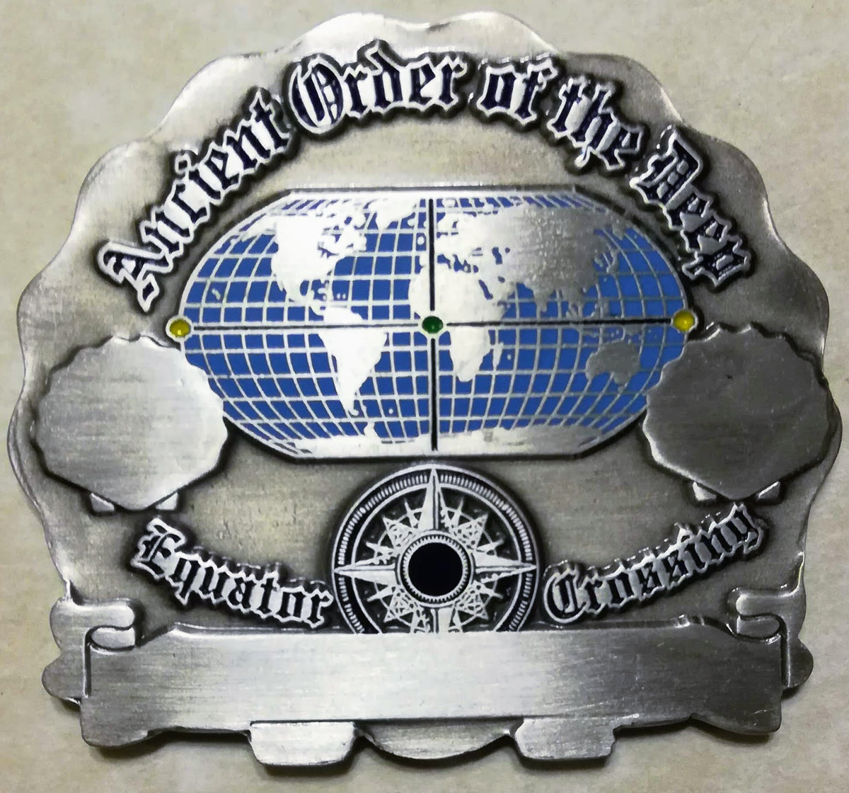 Shellback Ancient Order of the Deep Navy Challenge Coin – Rolyat ...