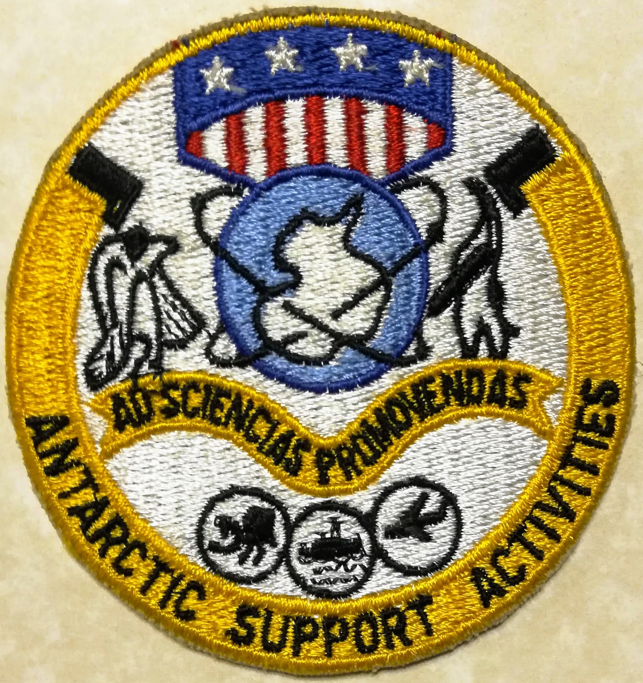 US Naval Antarctica Support Activities Patch – Rolyat Military Collectibles