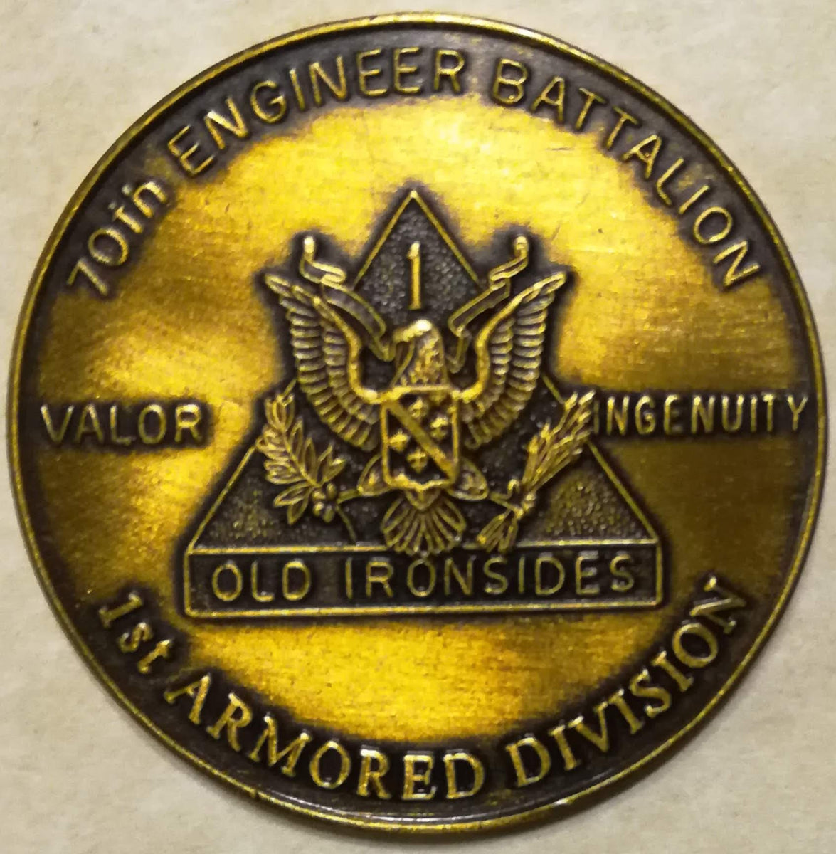 1st Armored Division 70th Engineer Battalion ALCAN Highway Army Challe ...