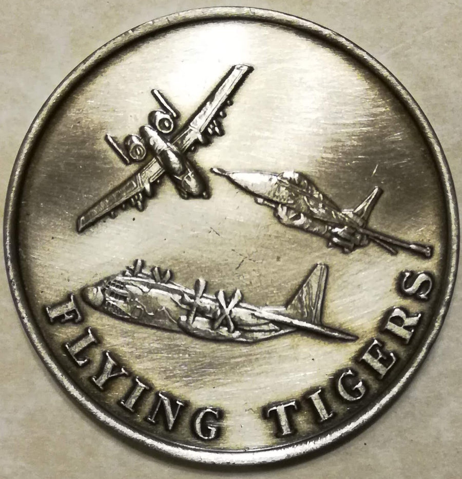 23rd Wing Flying Tigers 1990s Air Force Challenge Coin – Rolyat ...
