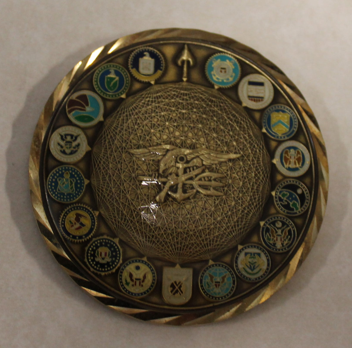 Navy SEAL Trident Spectre / Spooks 2012 Version w/ Serial Number Navy ...