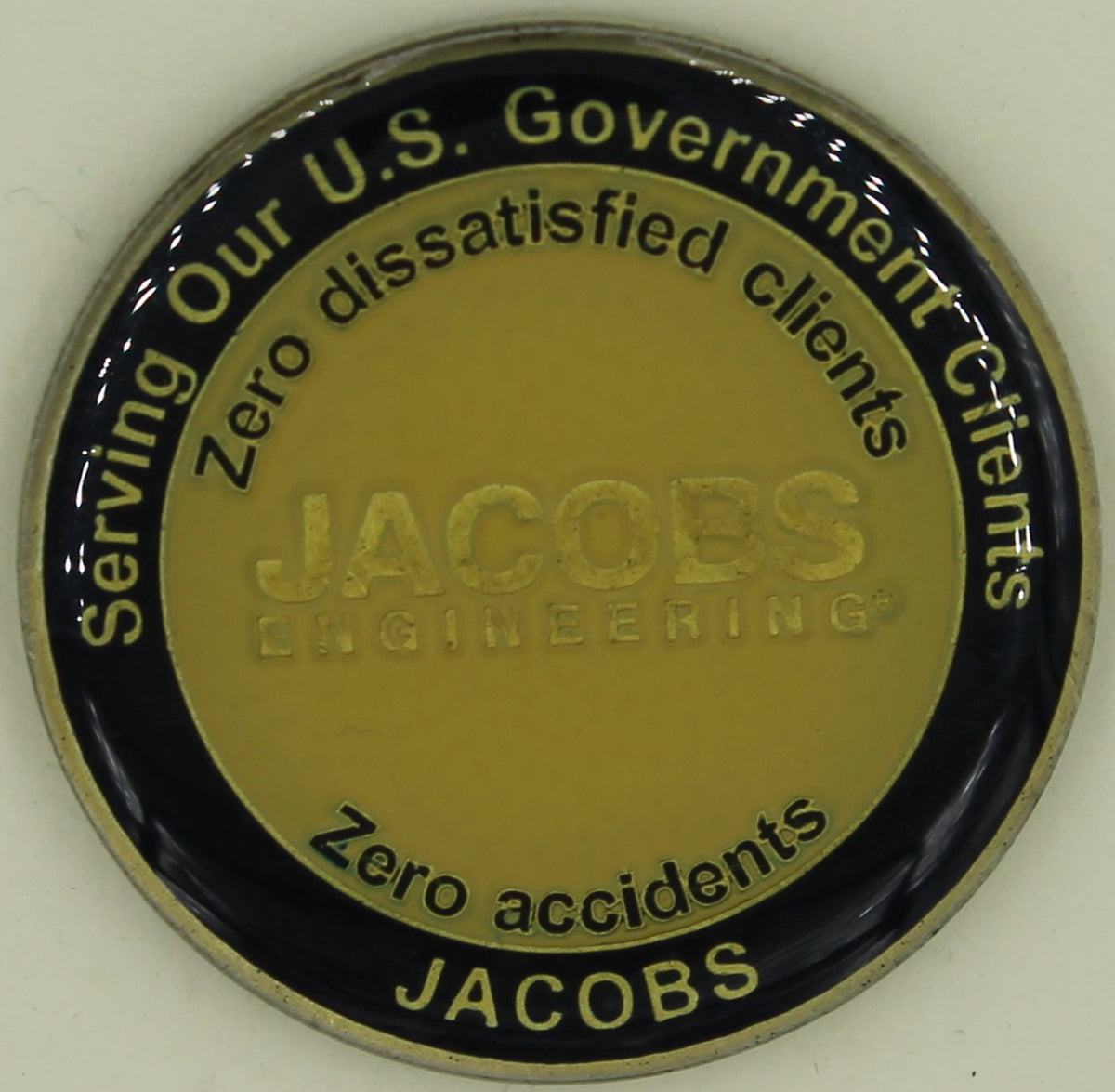 Jacobs Engineering Core Values Challenge Coin – Rolyat Military ...