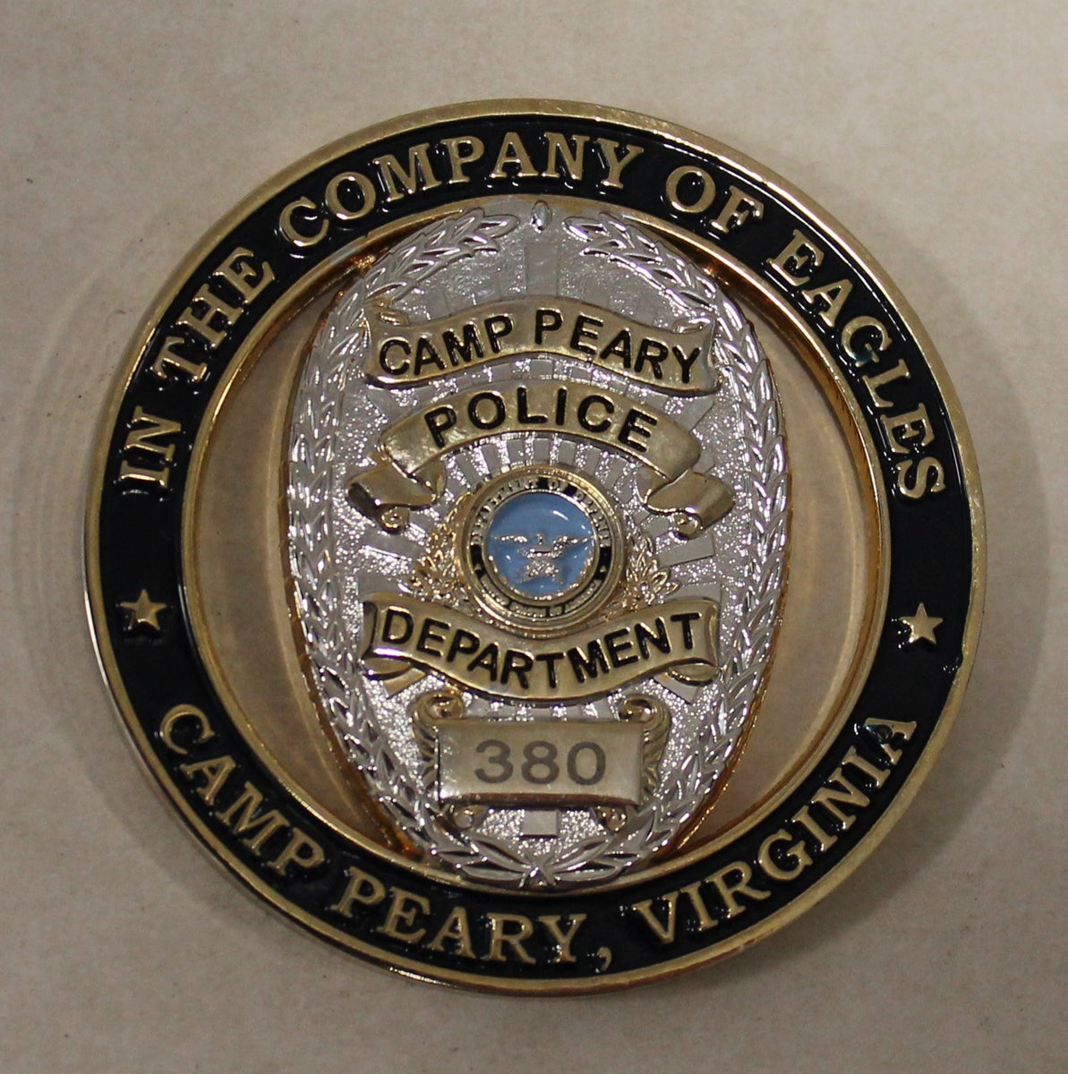 Central Intelligence Agency CIA The Farm Camp Peary Serial #380 Challe ...