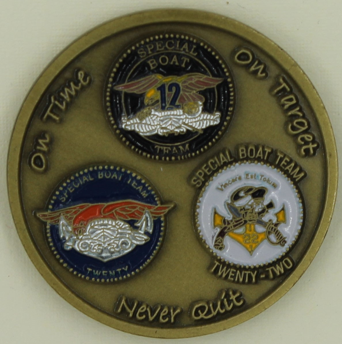 Naval Special Warfare Group 4/Four SBT-12 SBT-20 SBT-22 v2 Navy Challe ...