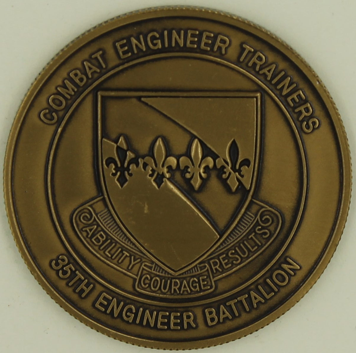 35th Engineer Battalion Combat Engineer Trainers Army Challenge Coin ...