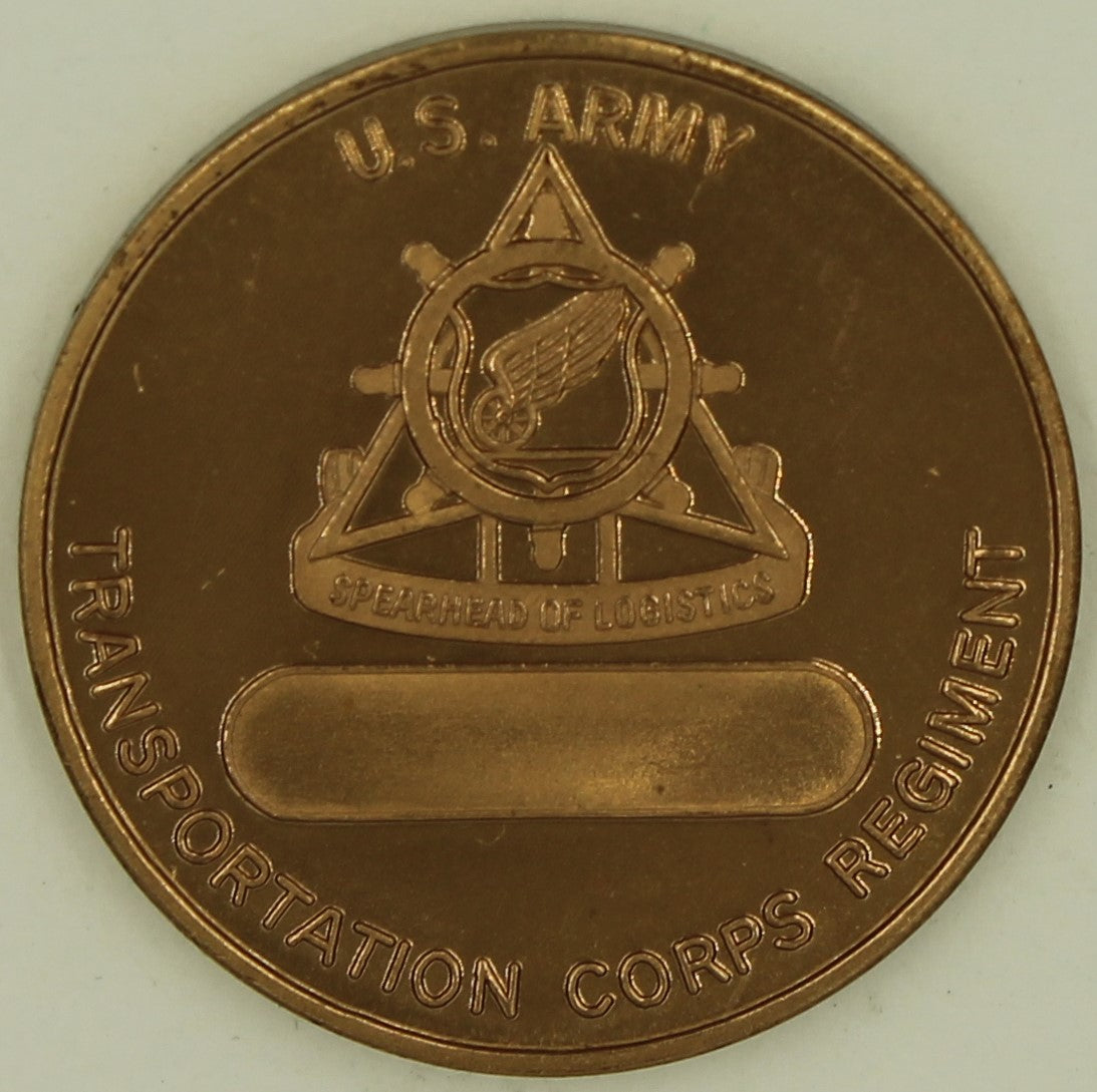 Transportation Corps Regiment Command Sergeant Major Army Challenge Co ...