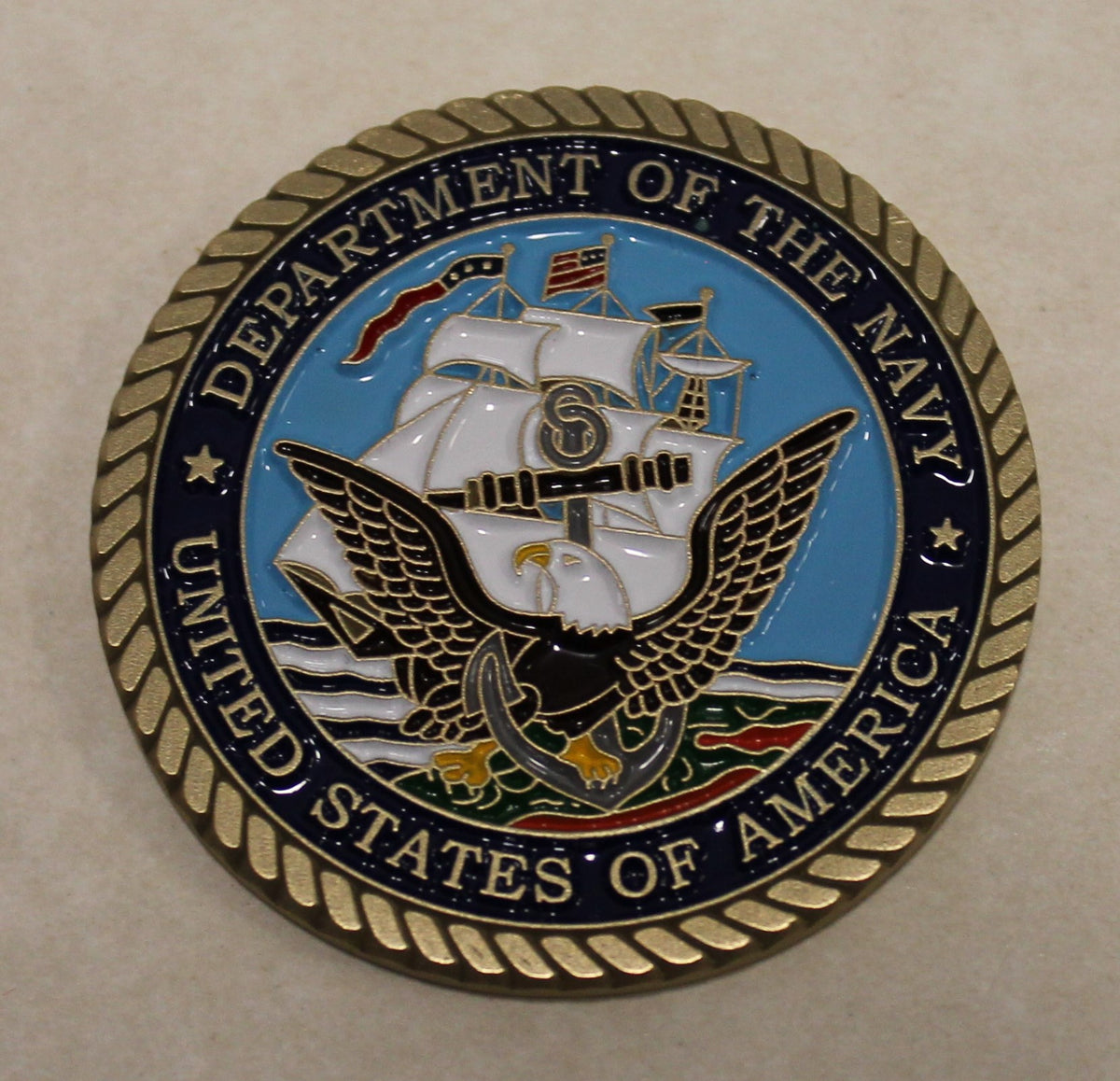 Pensacola Florida Naval Air Station NAS Navy Challenge Coin – Rolyat ...