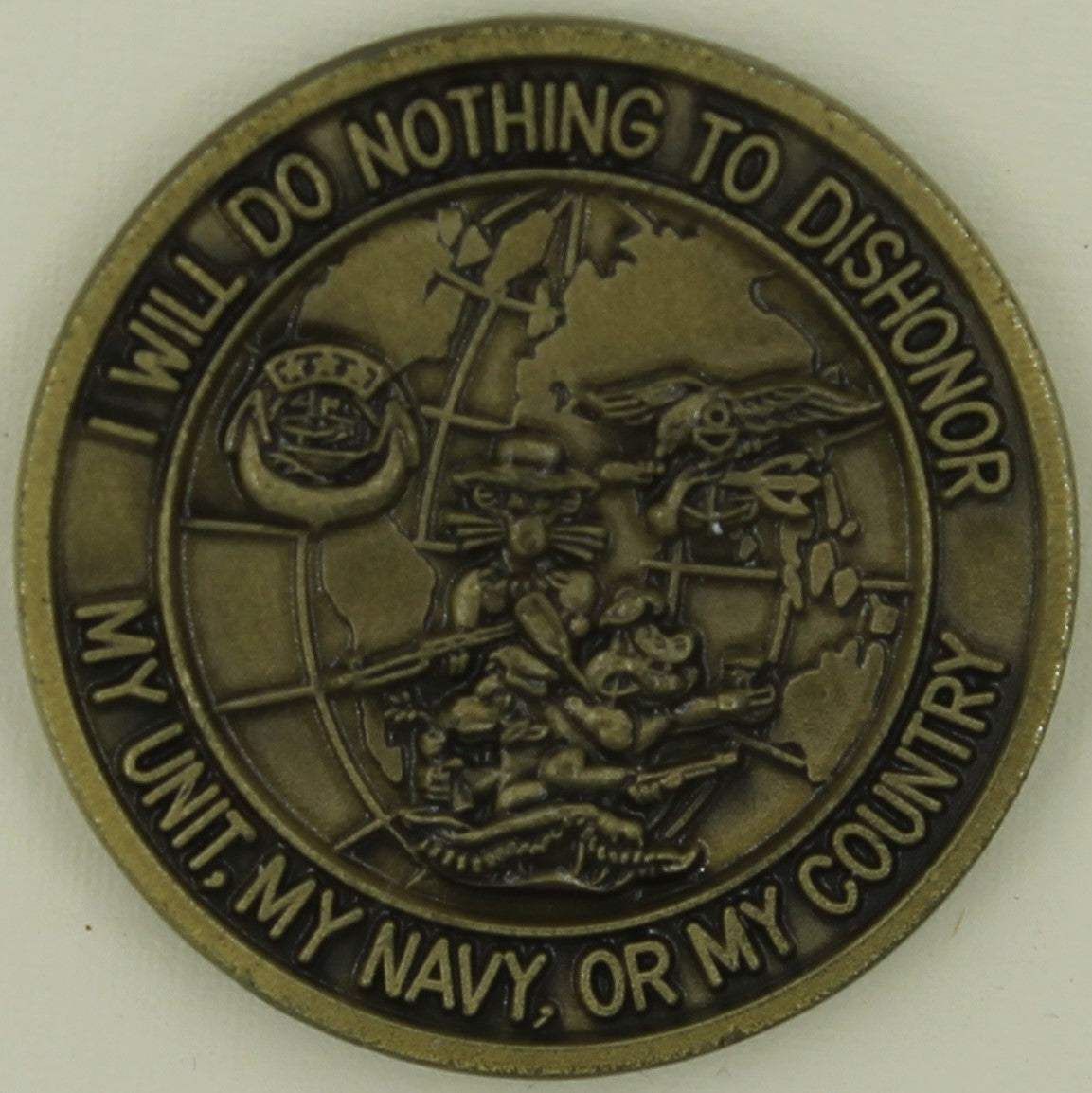 Phil H Bucklew Center For Naval Special Warfare SEAL Challenge Coin ...