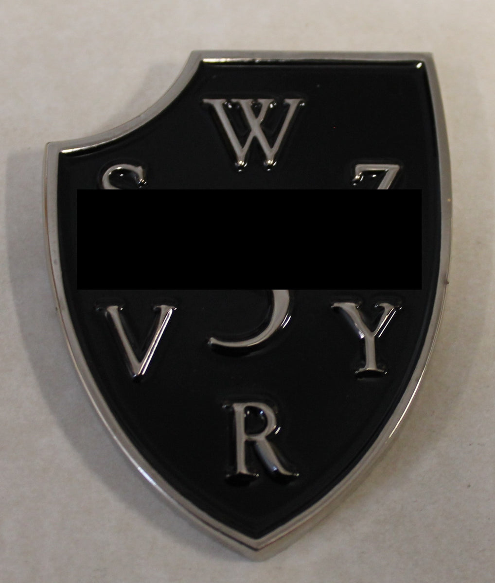 Naval Special Warfare Development Group DEVGRU SEAL Team 6 Silver Squa ...