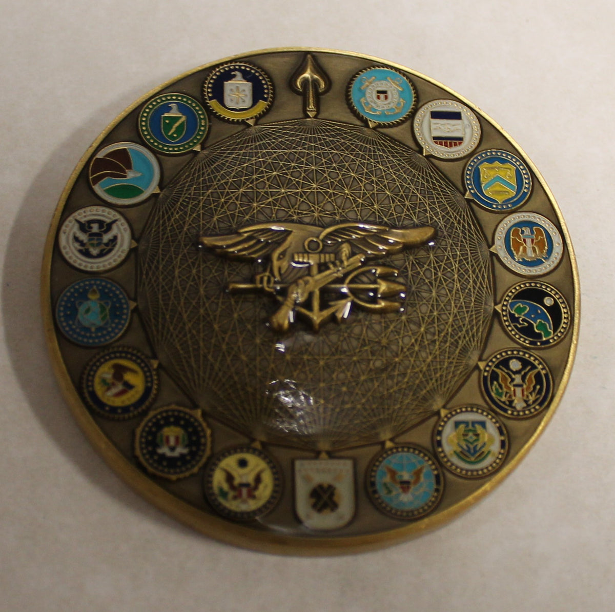 Navy SEAL Trident Spectre / Spooks 2017 Version w/ Serial Number Navy ...