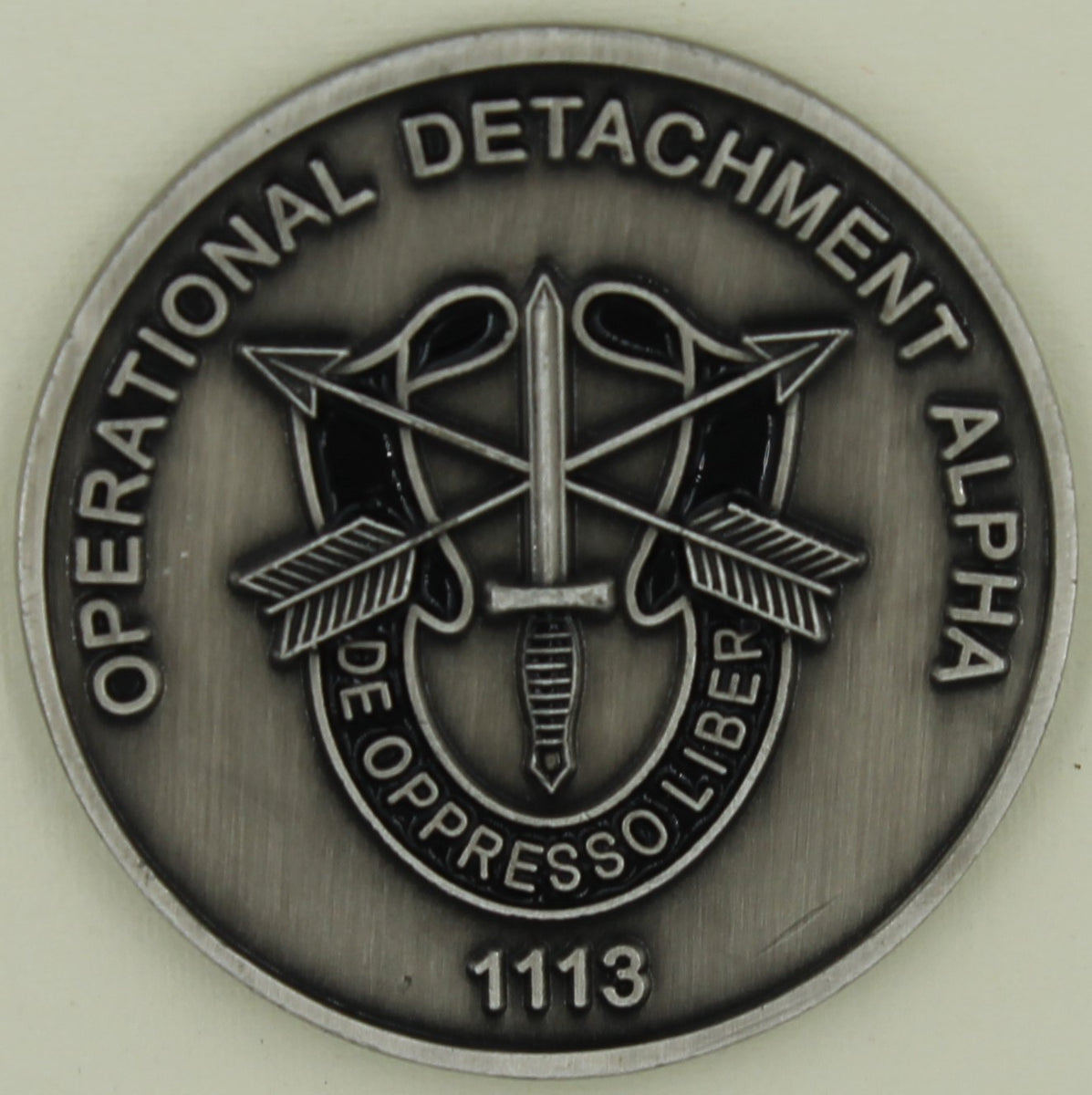 1st Special Forces Group Airborne 1st BN A Company ODA-1113 Army Chall ...