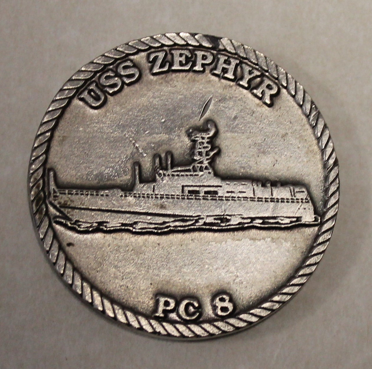 USS Zephyr PC-8 Coastal Patrol Naval Special Warfare / SEAL Navy Chall ...