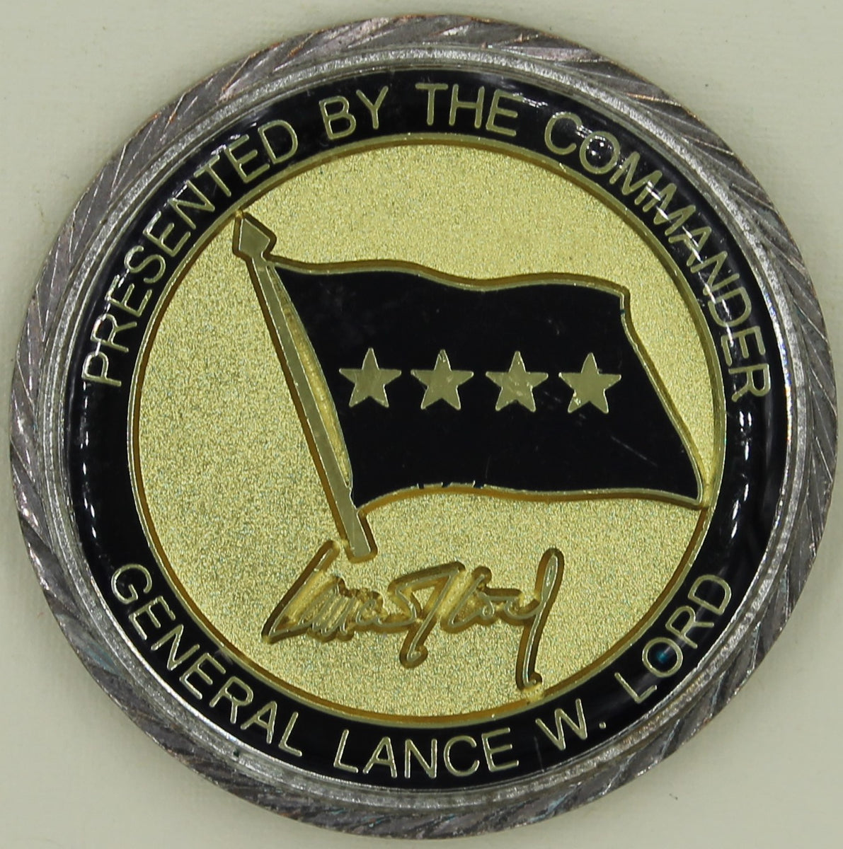 General Lance Lord Commander Air Force Space Command Challenge Coin ...