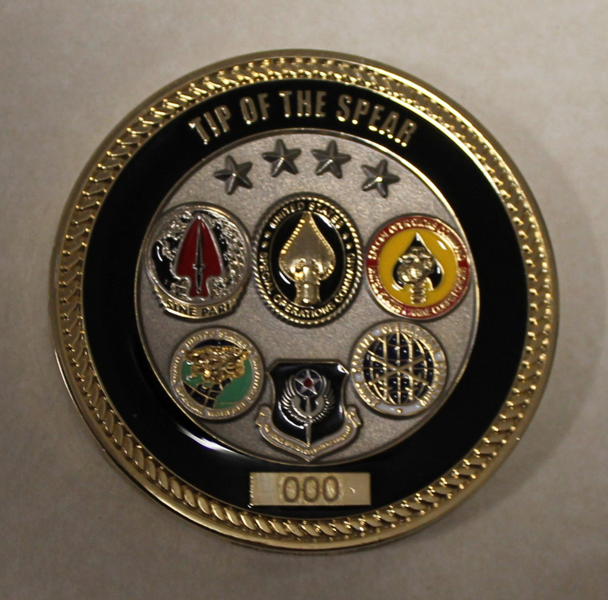 General Robert A. Thomas Special Operations Commander SOCOM Navy Chall ...