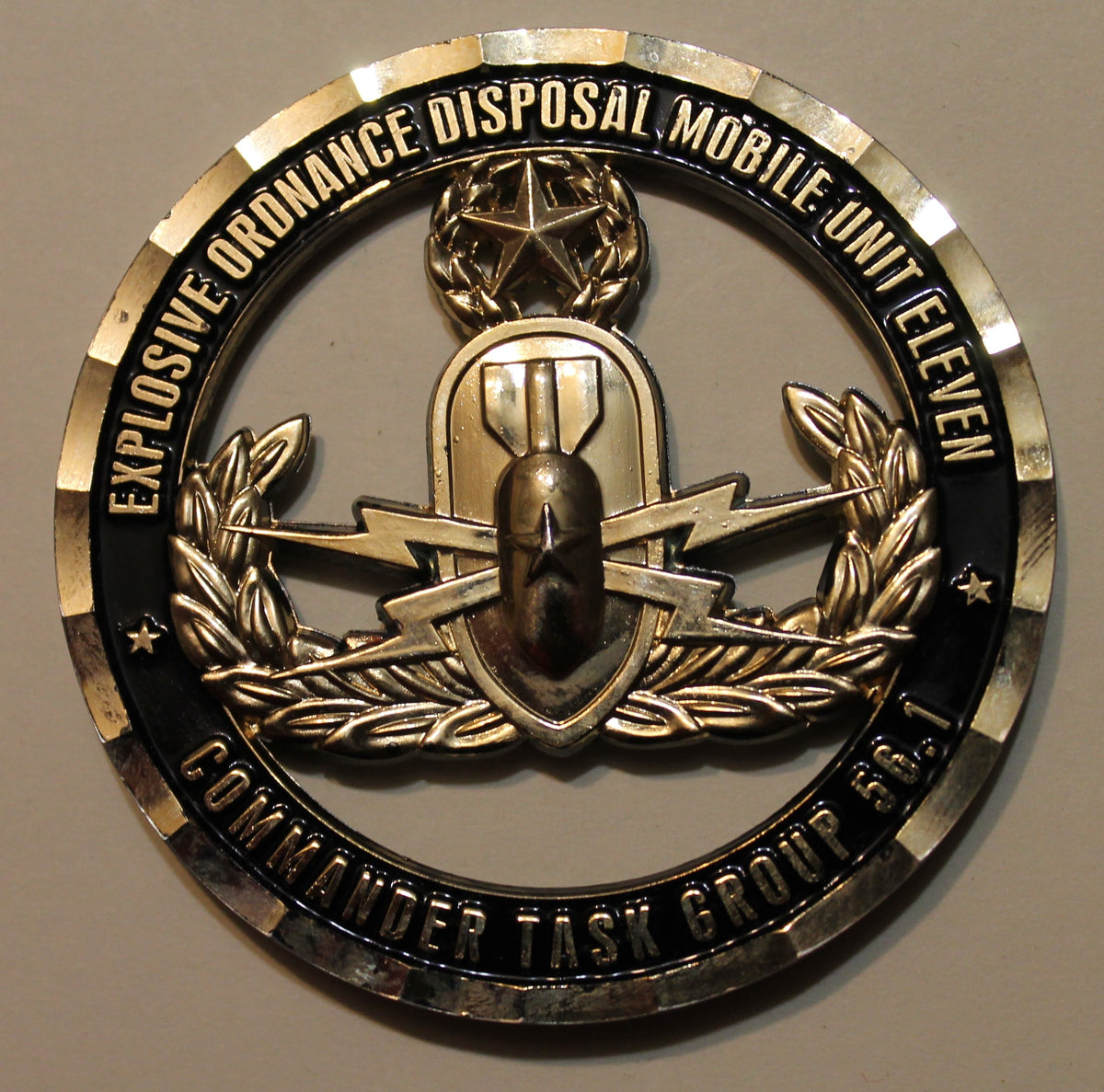 Expolsive Ordnance Disposal EOD Mobile Unit 11 / Eleven CTG 56.1 Navy ...