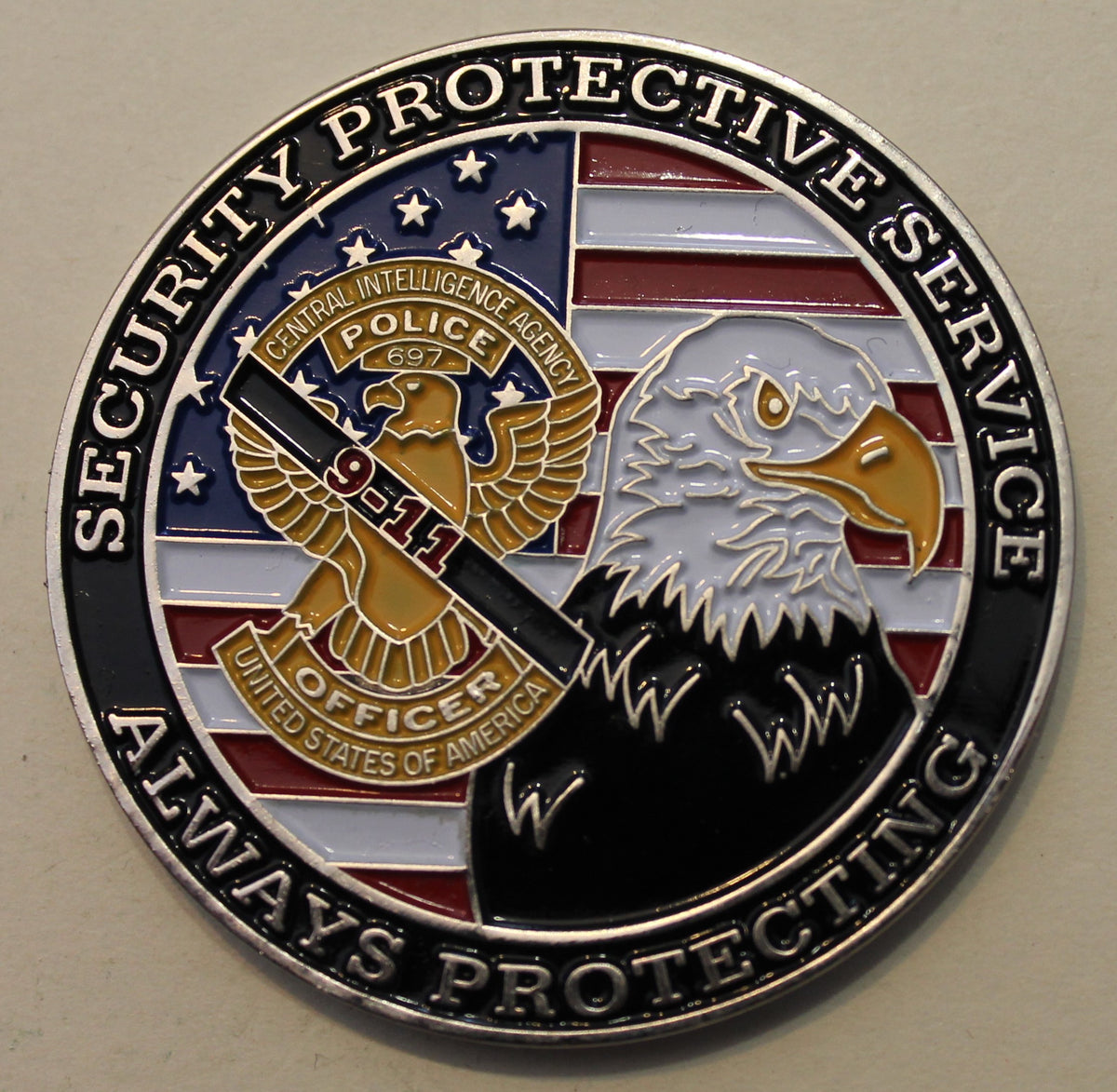 Centrial Intelligence Agency CIA Security Protective Service NCTC * FB ...