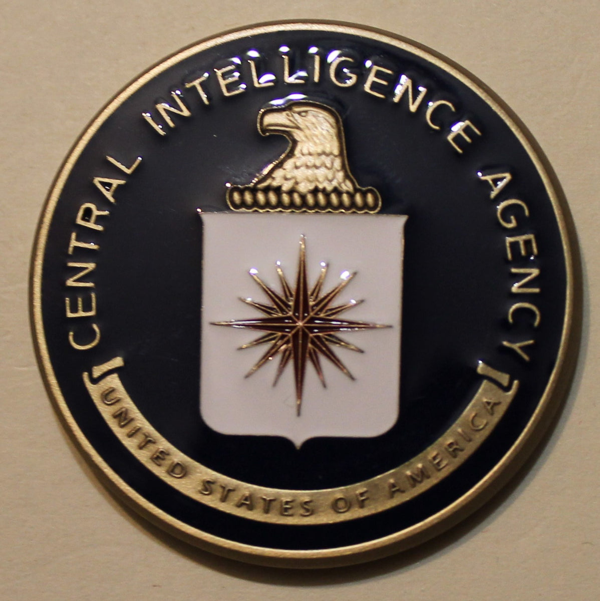 Central Intelligence Agency CIA Washington, DC Challenge Coin – Rolyat ...