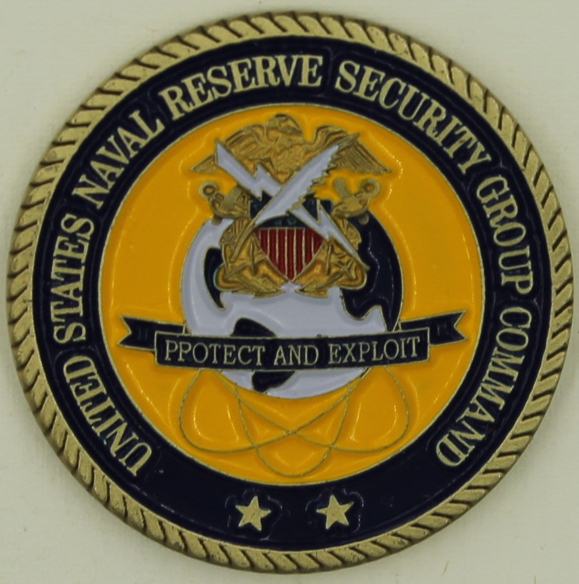 SECGRU Minneapolis Naval Reserve Security Group Command Challenge Coin ...