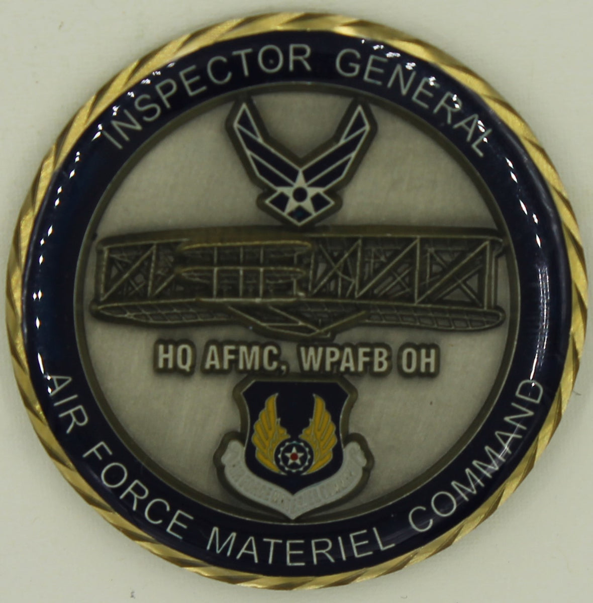 Inspector General IG Air Force Material Command Challenge Coin – Rolyat ...