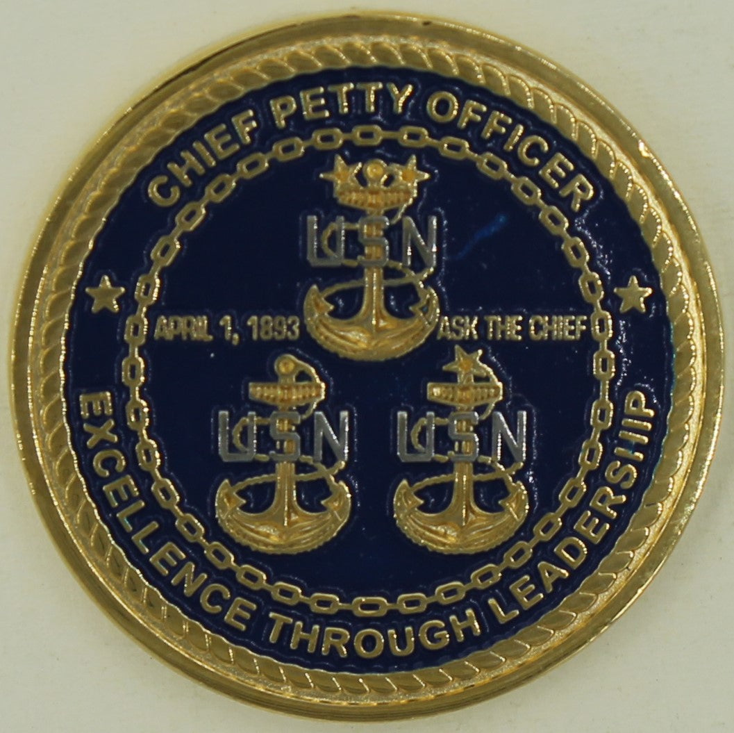 9th Construction Reg Chiefs Mess Seabee/CB Challenge Coin – Rolyat ...