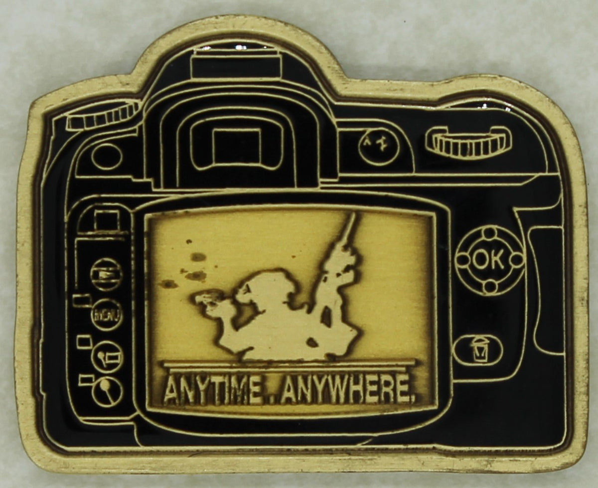Combat Camera Navy Challenge Coin – Rolyat Military Collectibles