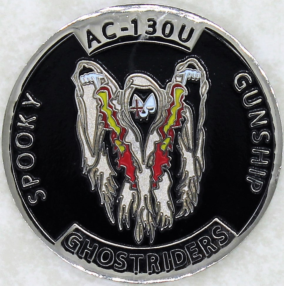 4th Special Operations Sq AC-130U Spooky Gunship Ghostriders Air Force ...
