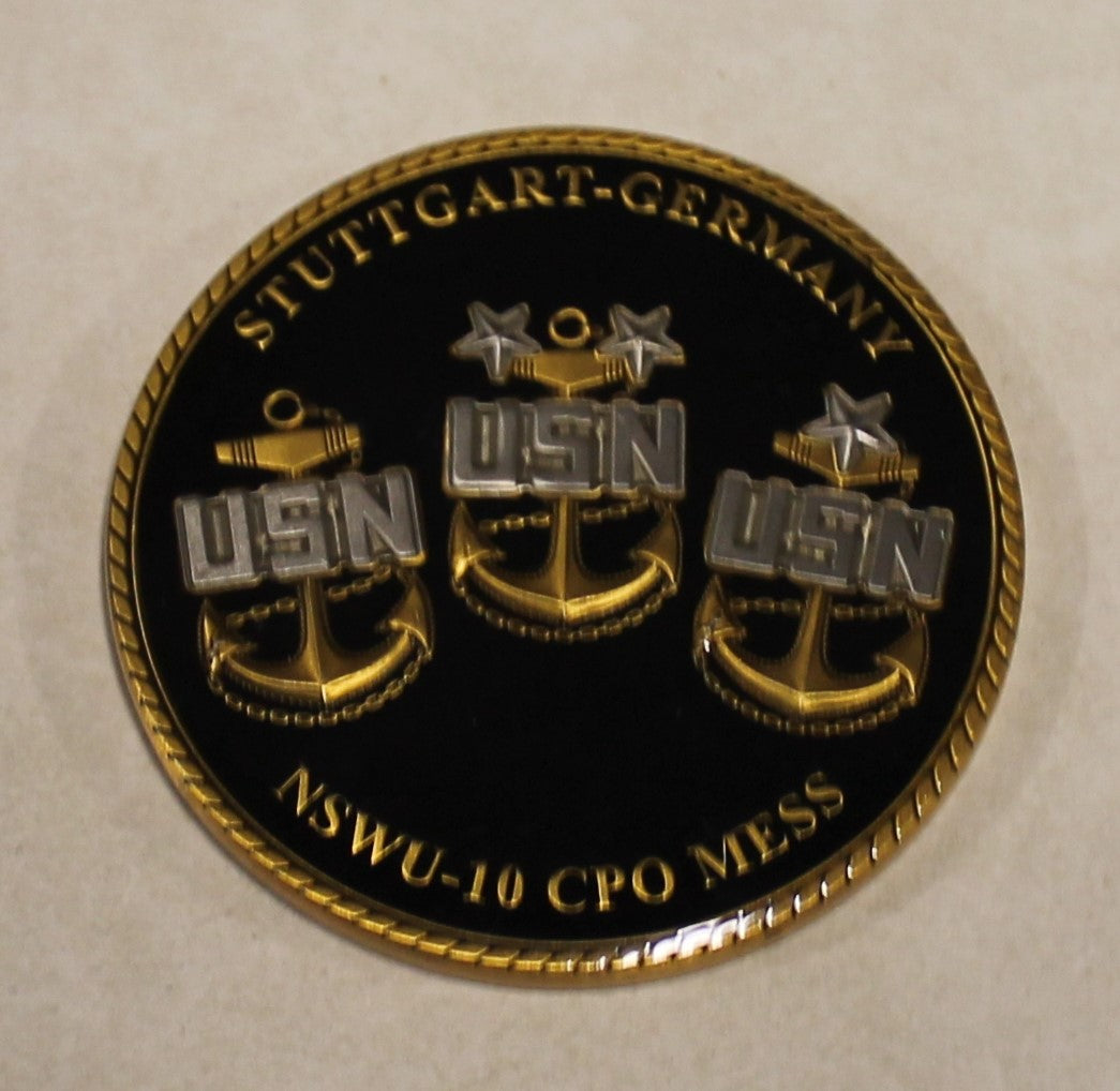 Naval Special Warfare Unit 10 NSWU-10 SEAL Chiefs Mess Navy Challenge ...