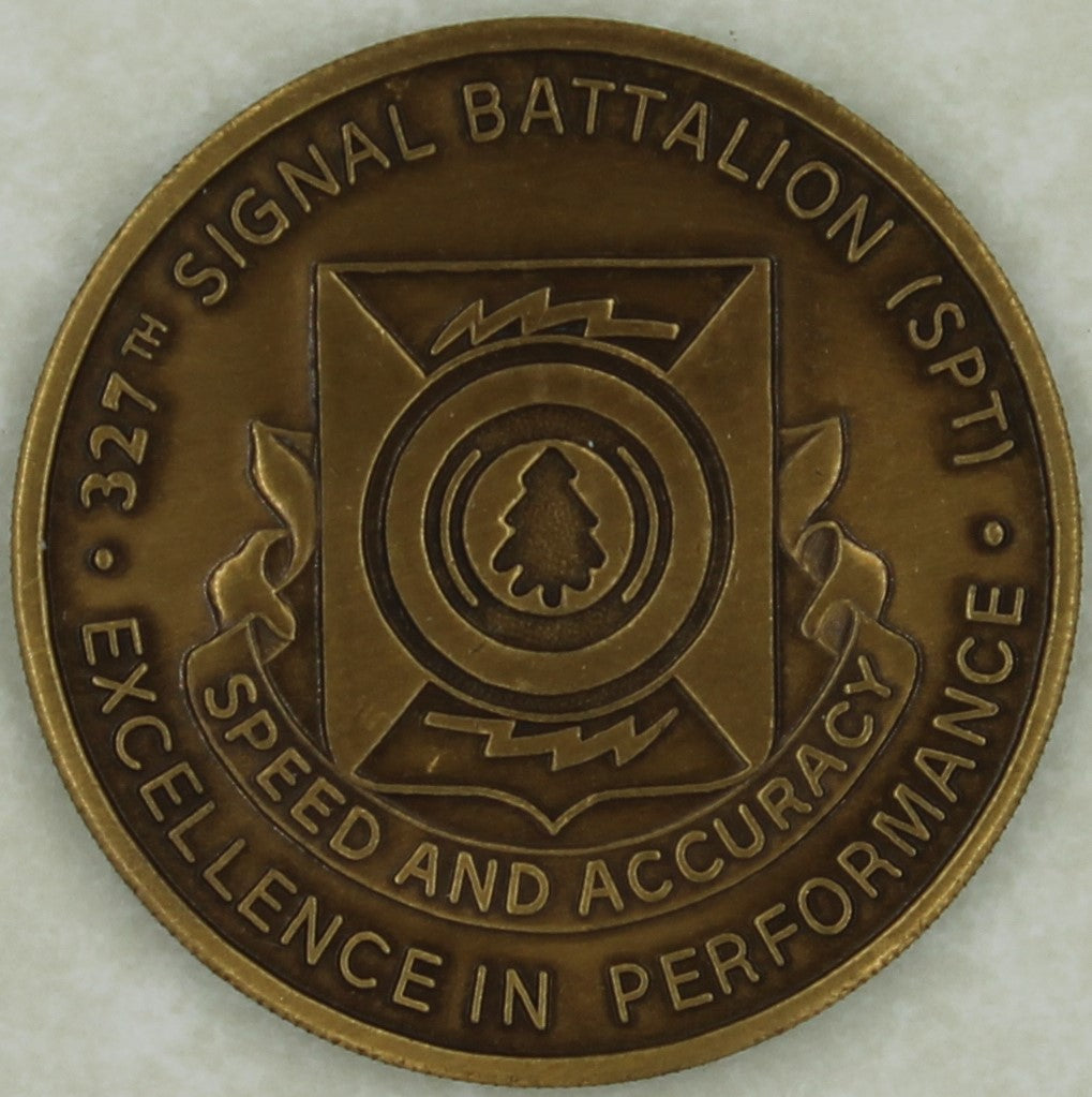 35th Signal Brigade Airborne 327th Signal Battalion Army Challenge Coi ...