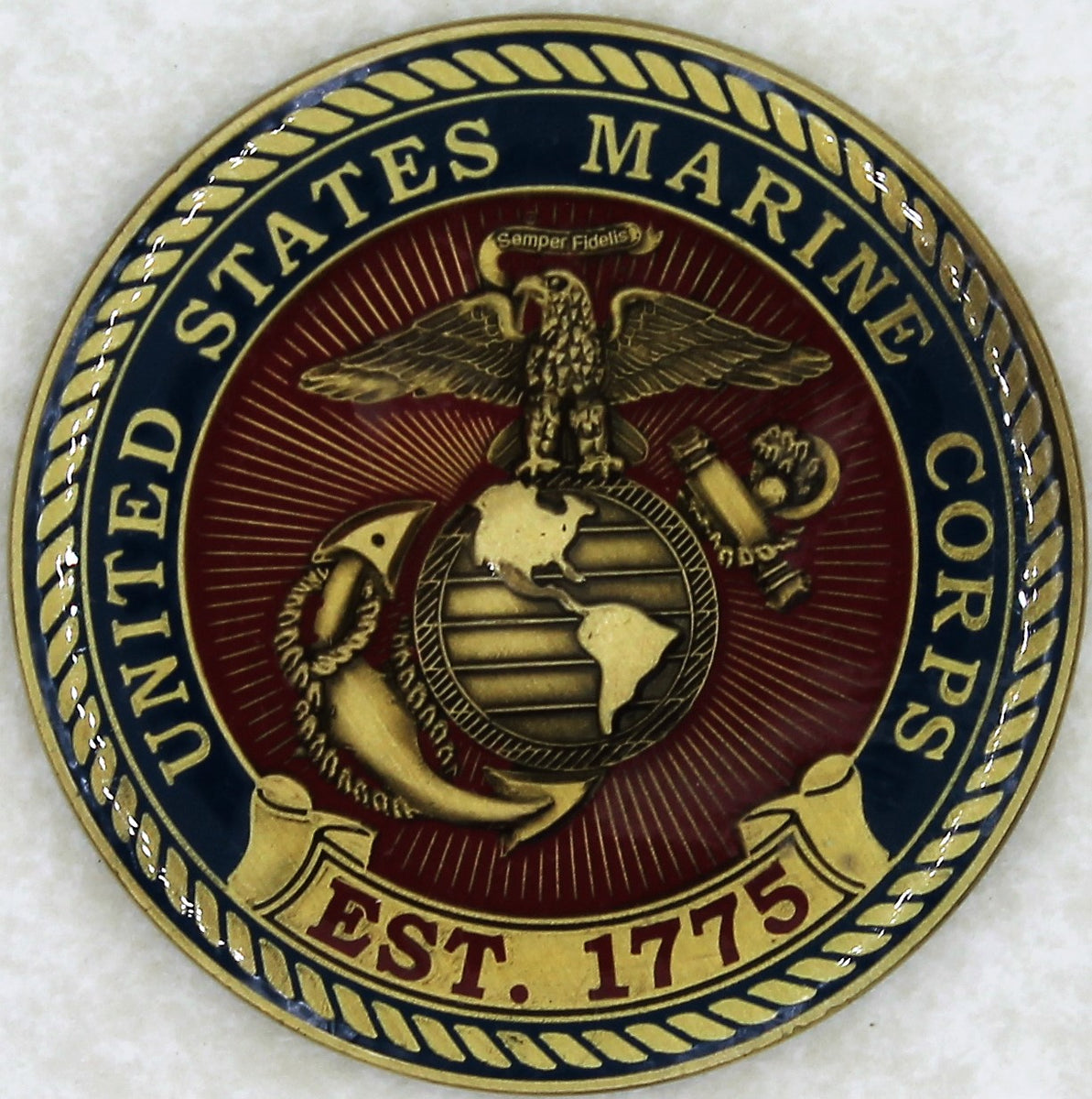 United States Marine Corps Brat Marine Challenge Coin – Rolyat Military ...
