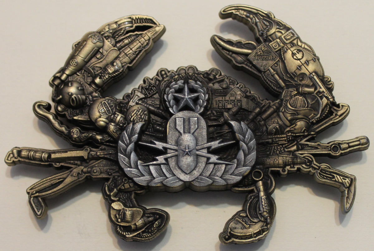 San Diego Area Explosive Ordnance Disposal EOD CRAB Chief's Mess Navy ...