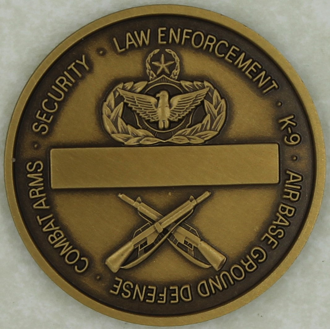 9th Security Police/Forces Sq Beale AFB, CA Air Force Challenge Coin ...