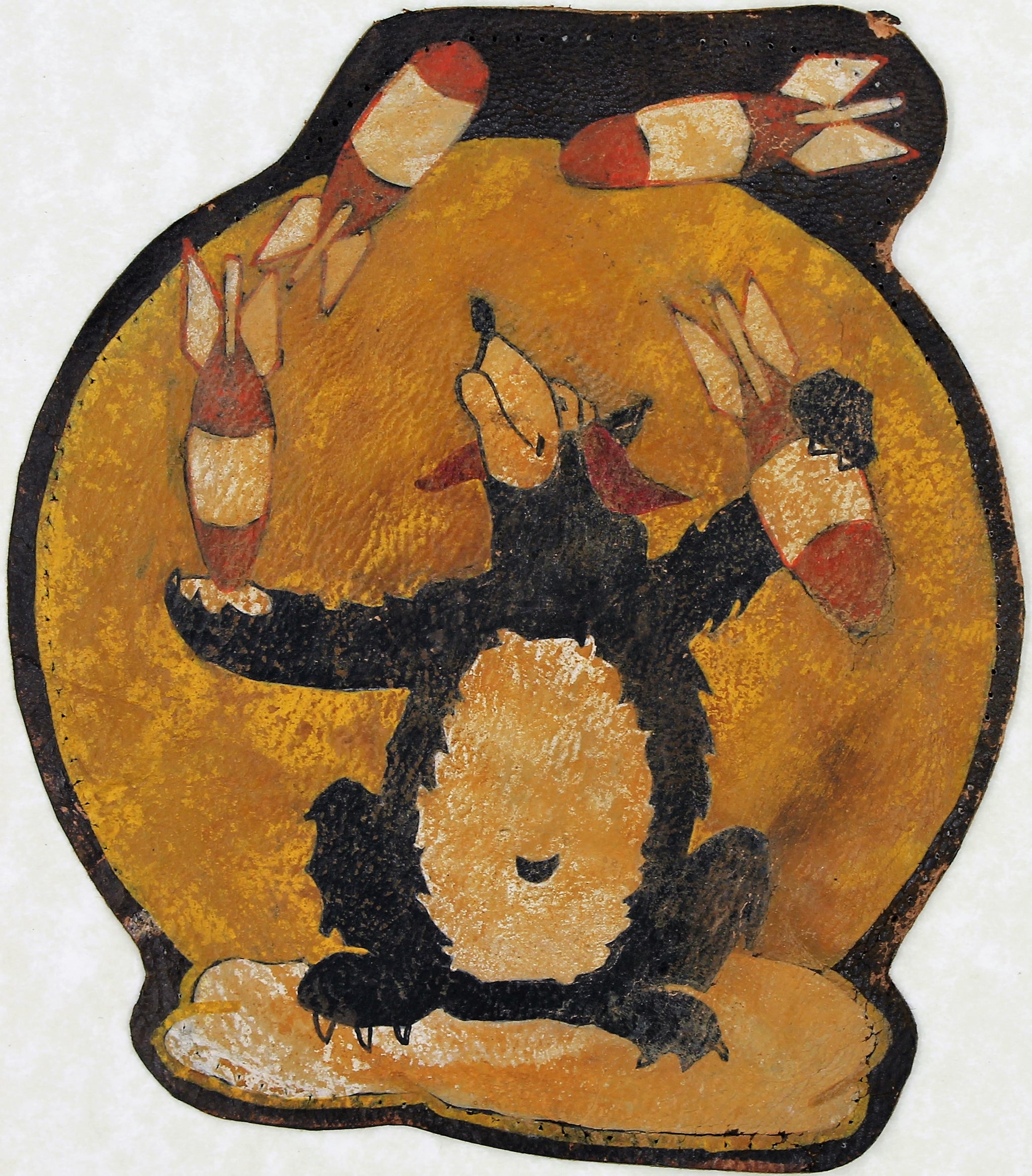 470th Bomb/Bombardment Sq WWII Era Hand Painted Leather Patch – Rolyat ...