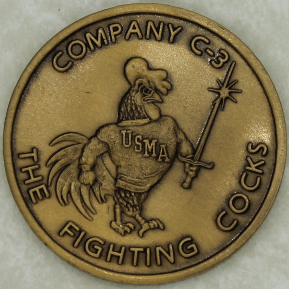 West Point Company C-3 Game Cocks US Military Academy Army Challenge C ...