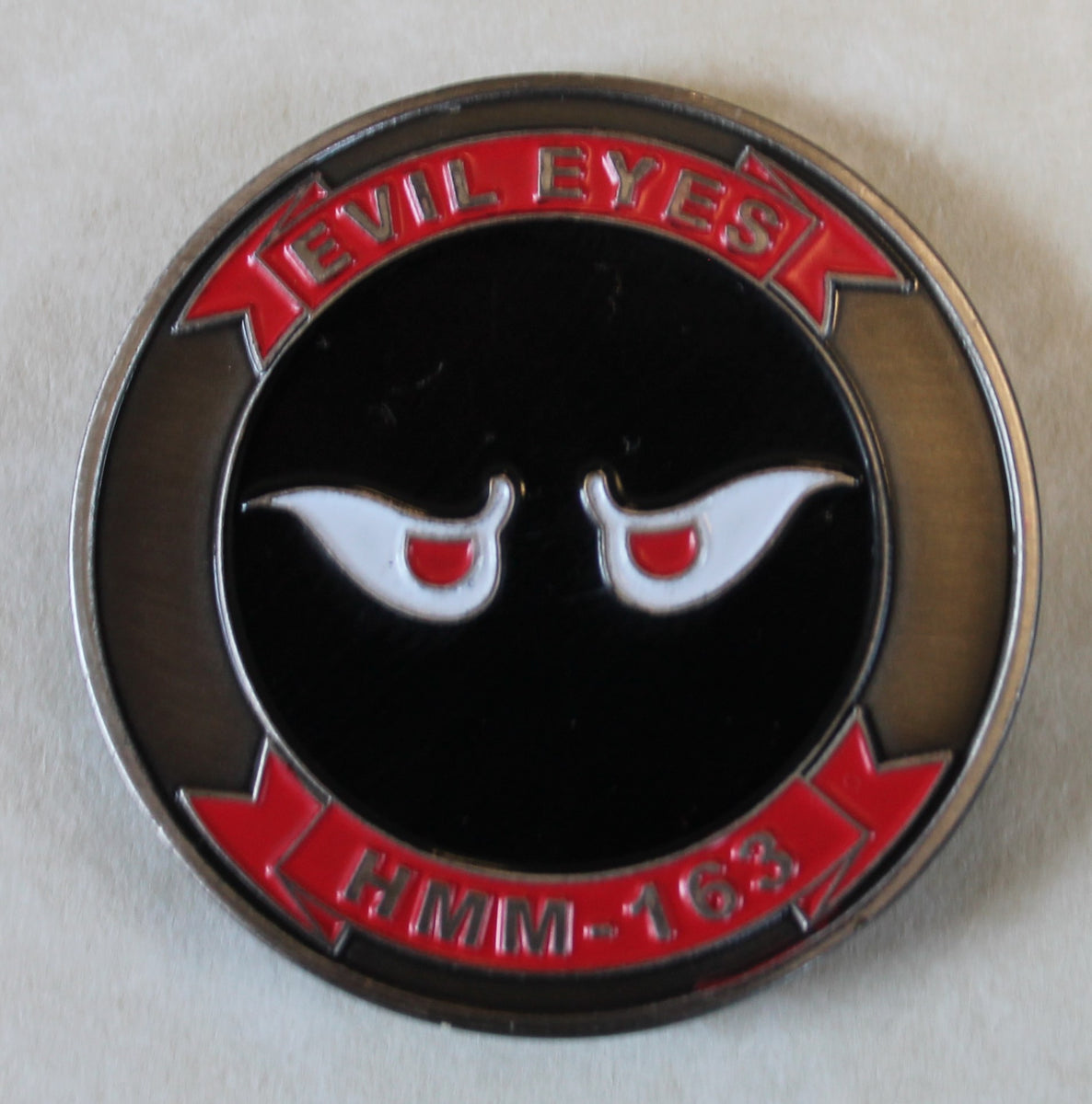 Marine Medium Helicopter Squadron 163 HMM-163 Challenge Coin – Rolyat ...