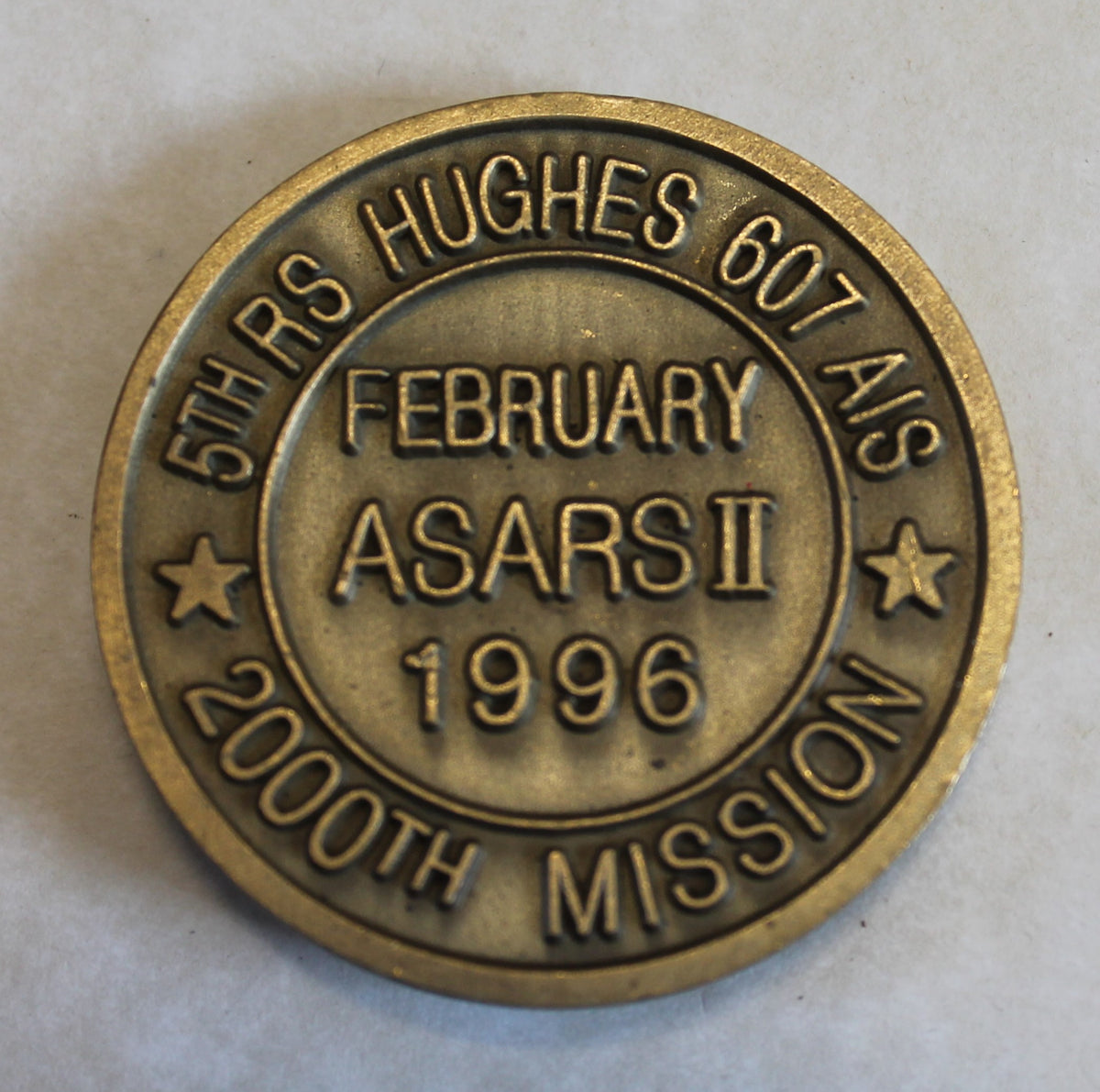 5th Reconnaissance Squadron / 607th Air Intelligence Squadron Hughes A ...