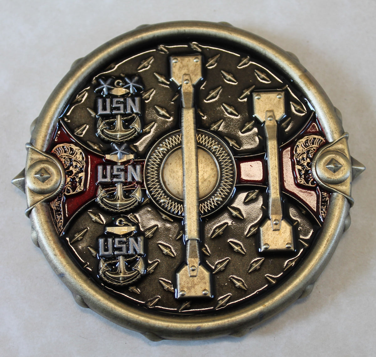 Chief Petty Officer Navy Chief Sons of Odin Vahalla Challenge Coin ...