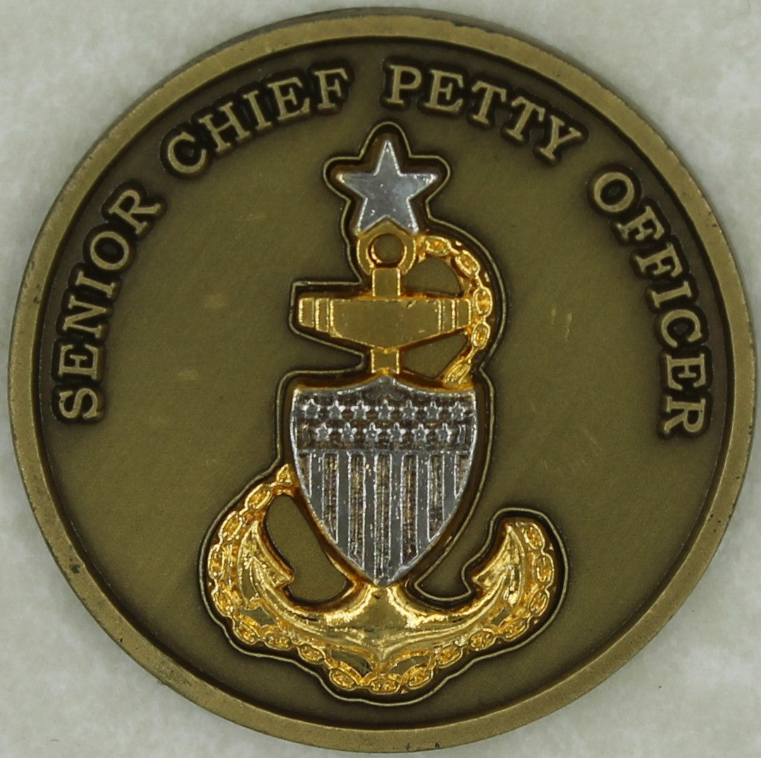 Senior Chief Petty Officer Coast Guard Challenge Coin – Rolyat Military ...