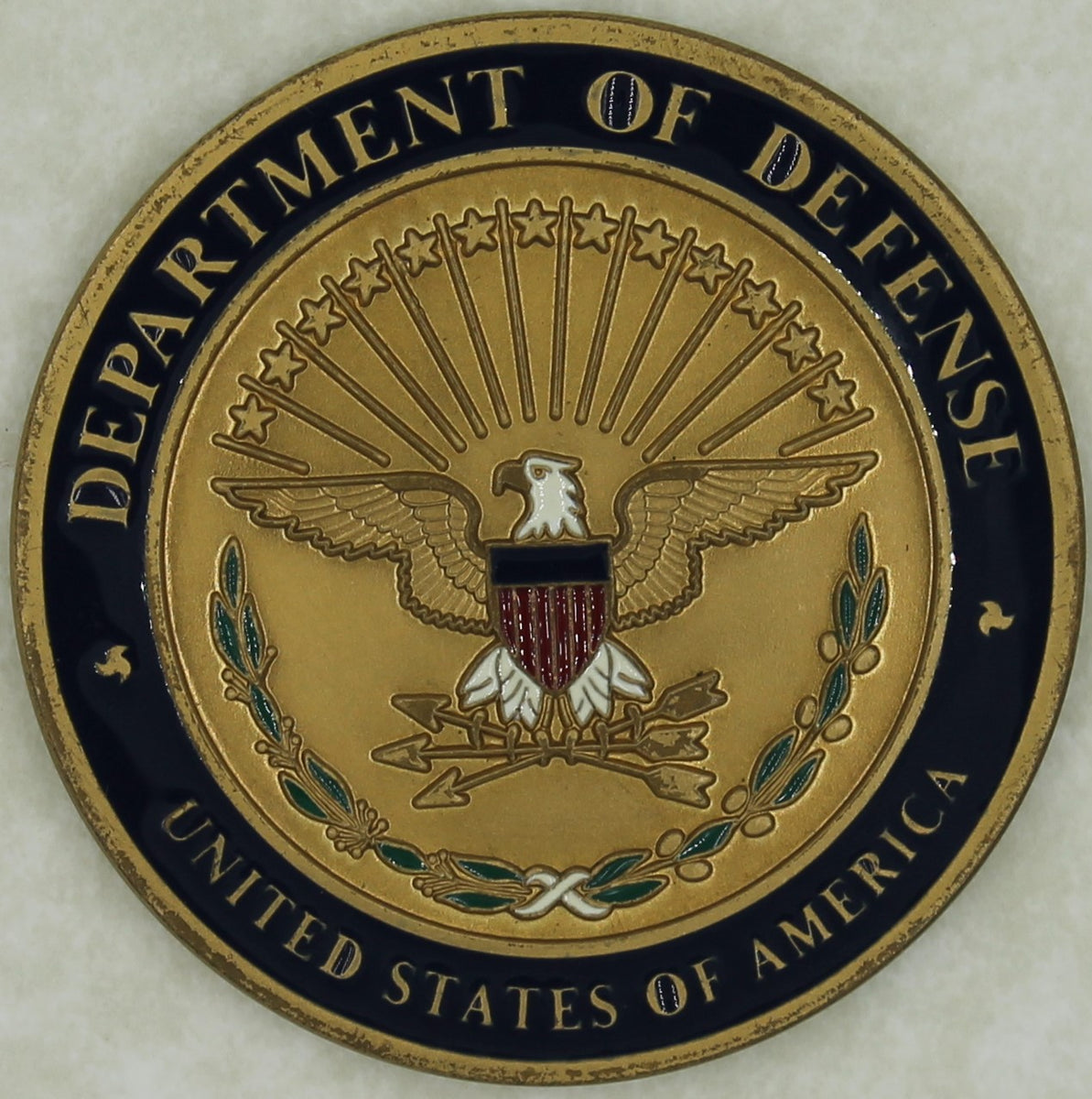 Secretary of Defense Donald H. Rumsfeld Challenge Coin – Rolyat ...