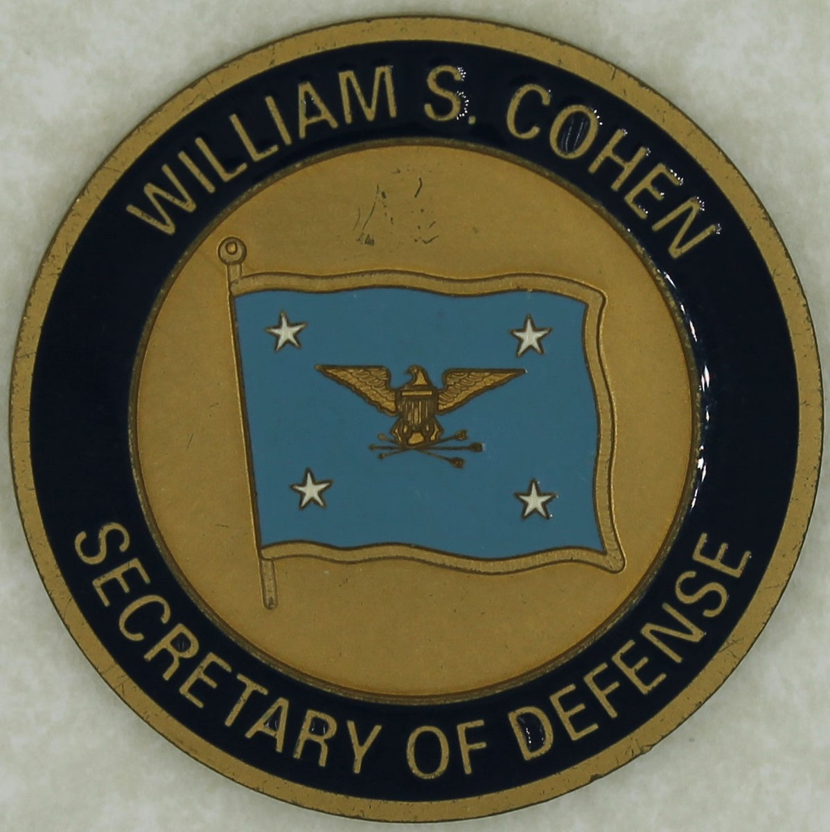 Secretary of Defense William S. Cohen Challenge Coin – Rolyat Military ...