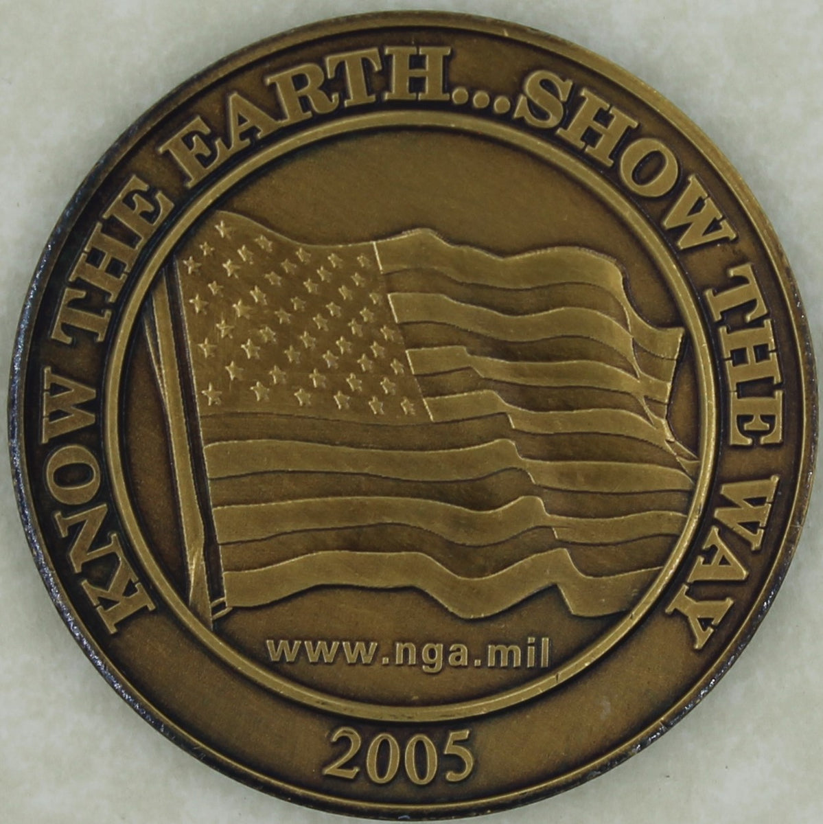 National Geospatial Intelligence Agency NGA 2005 Challenge Coin ...