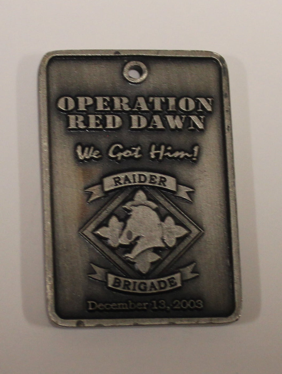4th Infantry Division ID (MECH) Raider Brigade Operation Red Dawn Sadd ...