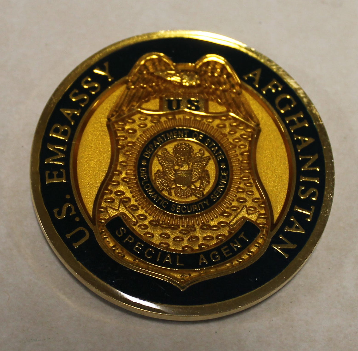 Kabul Afghanistan Embassy Regional Security Office RSO Challenge Coin ...