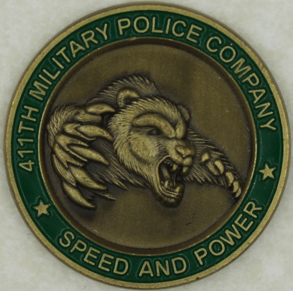 411th Military Police MP Company Commander Army Challenge Coin – Rolyat ...