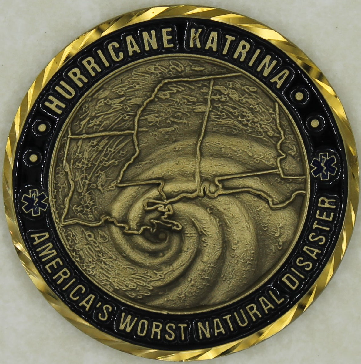 Hurricane Katrina EMS Emergency Medical Service Challenge Coin – Rolyat ...