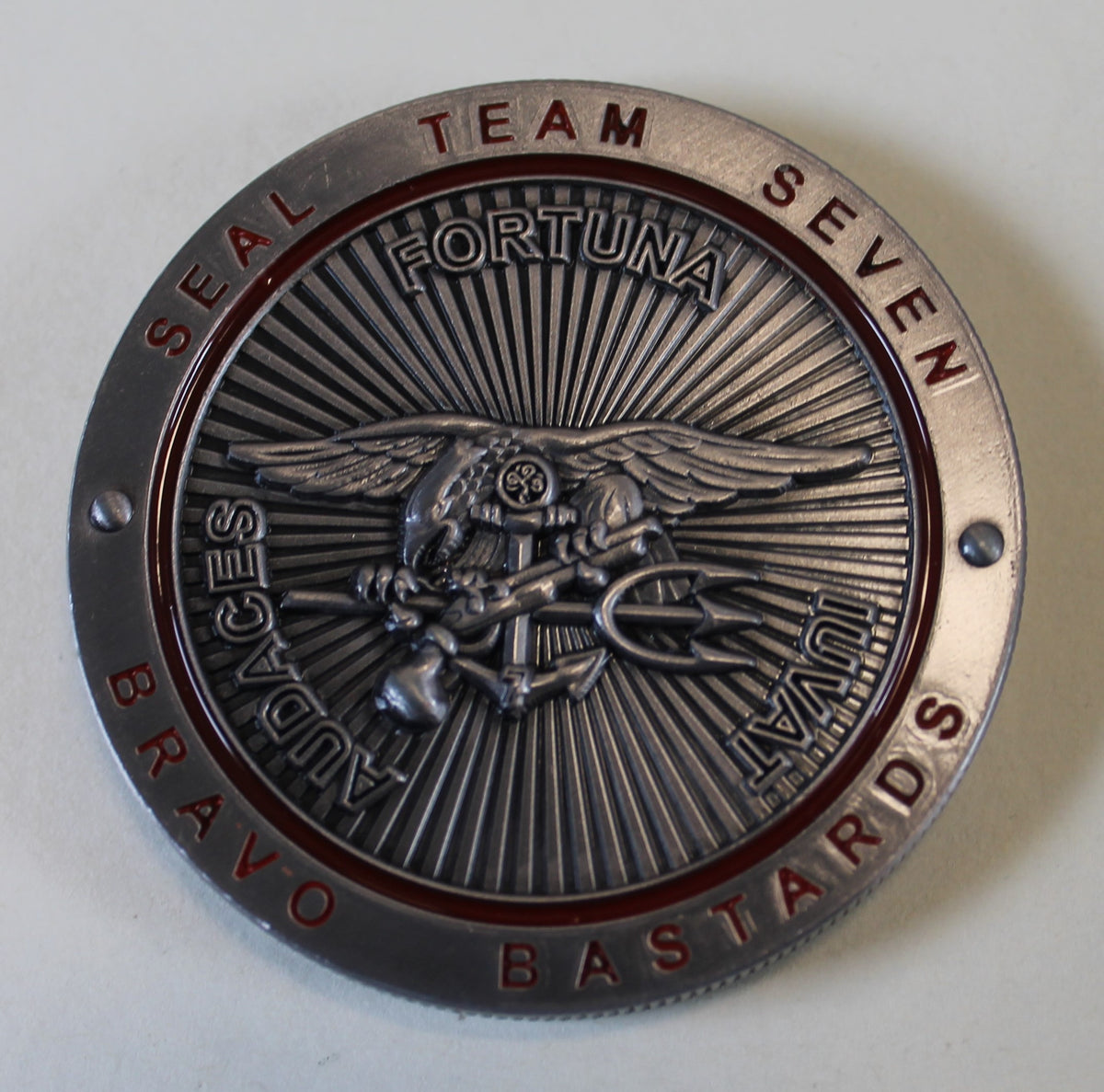 SEAL Team 7 / Seven, 1 Troop, Bravo Platoon Navy Challenge Coin ...