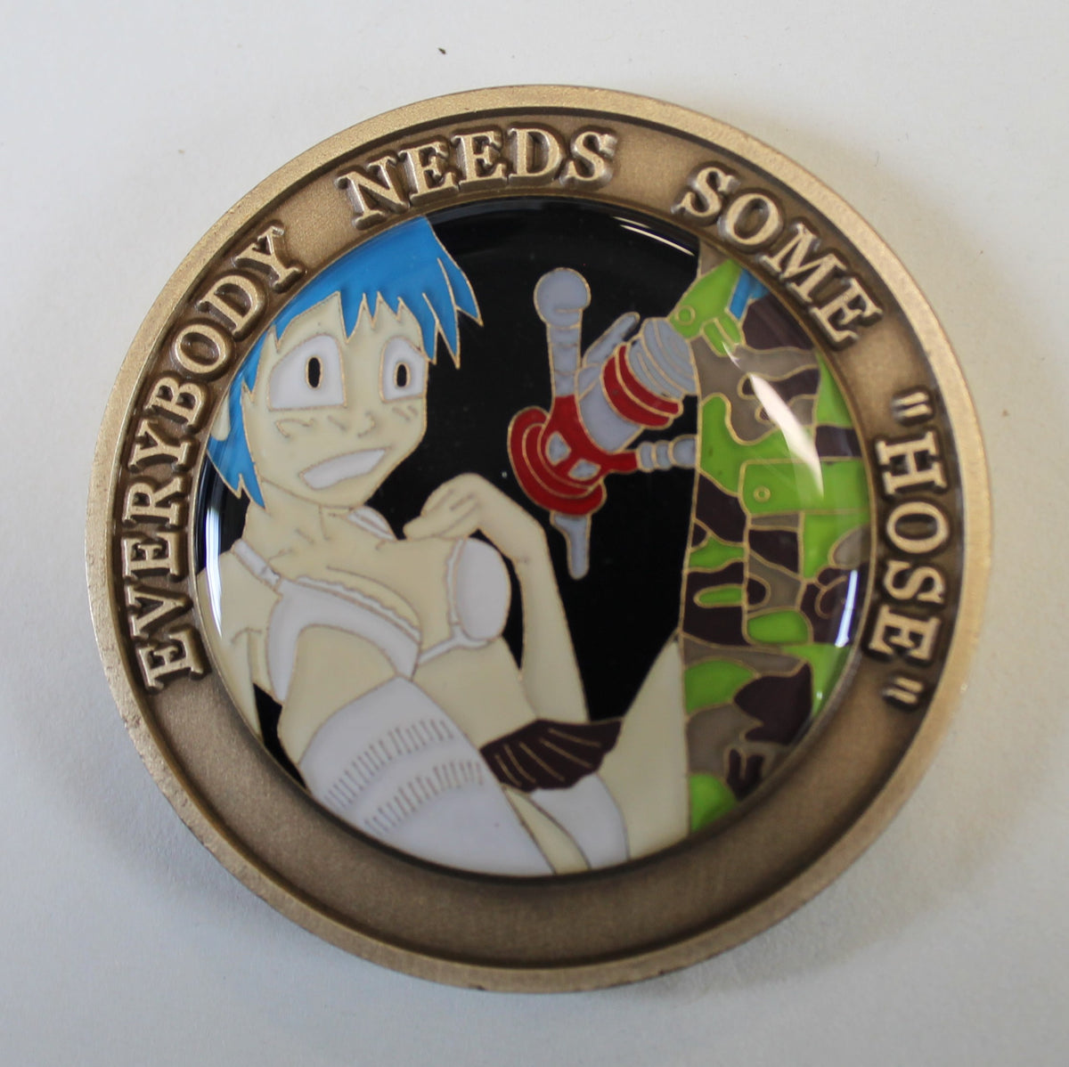 POL / Fuels What The Fuck Big Green Truck Air Force Challenge Coin ...